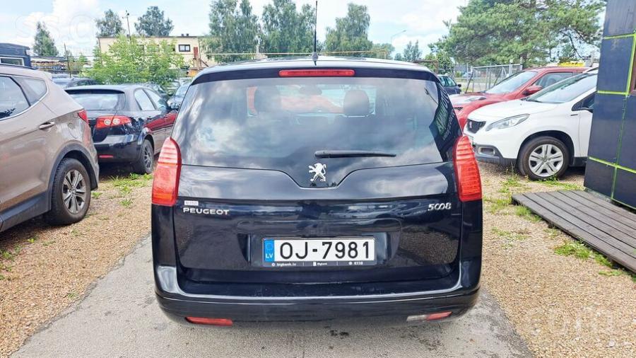 Peugeot 5008 2012 Rīga, ar dzinēja tilpumu 1.60 L un nobraukumu 153 tūkst. km par 5600 €, foto 7 vietnē AUTOMOTO.COM.LV