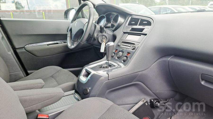 Peugeot 5008 2012 Rīga, ar dzinēja tilpumu 1.60 L un nobraukumu 153 tūkst. km par 5600 €, foto 12 vietnē AUTOMOTO.COM.LV