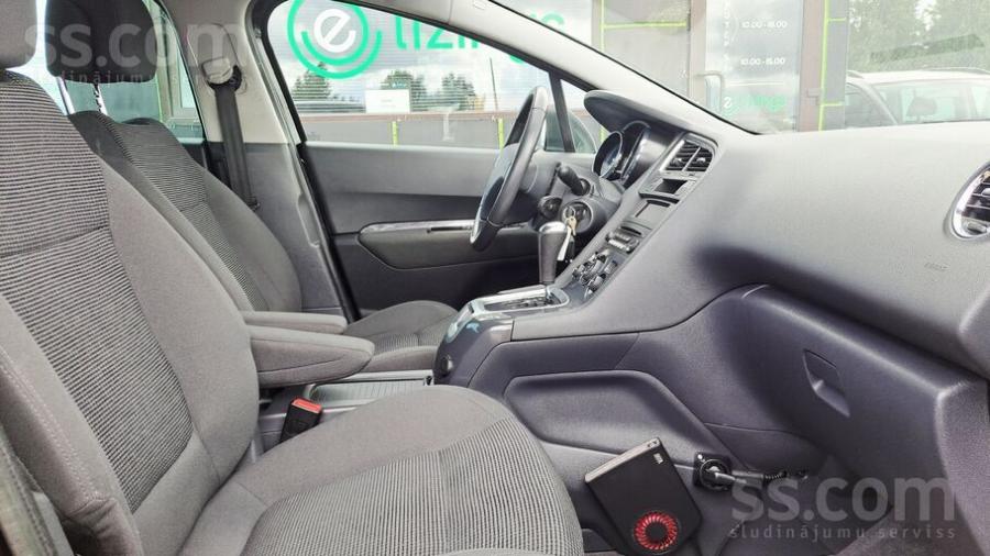 Peugeot 5008 2012 Rīga, ar dzinēja tilpumu 1.60 L un nobraukumu 153 tūkst. km par 5600 €, foto 15 vietnē AUTOMOTO.COM.LV