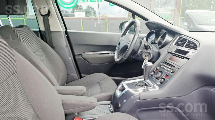Peugeot 5008 2012 Rīga, ar dzinēja tilpumu 1.60 L un nobraukumu 153 tūkst. km par 5600 €, foto 18 vietnē AUTOMOTO.COM.LV