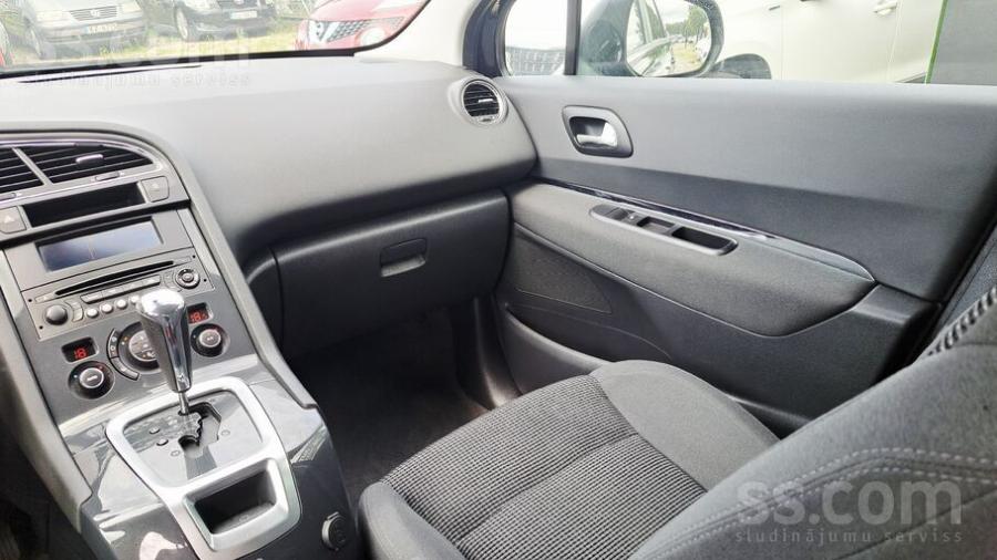 Peugeot 5008 2012 Rīga, ar dzinēja tilpumu 1.60 L un nobraukumu 153 tūkst. km par 5600 €, foto 10 vietnē AUTOMOTO.COM.LV