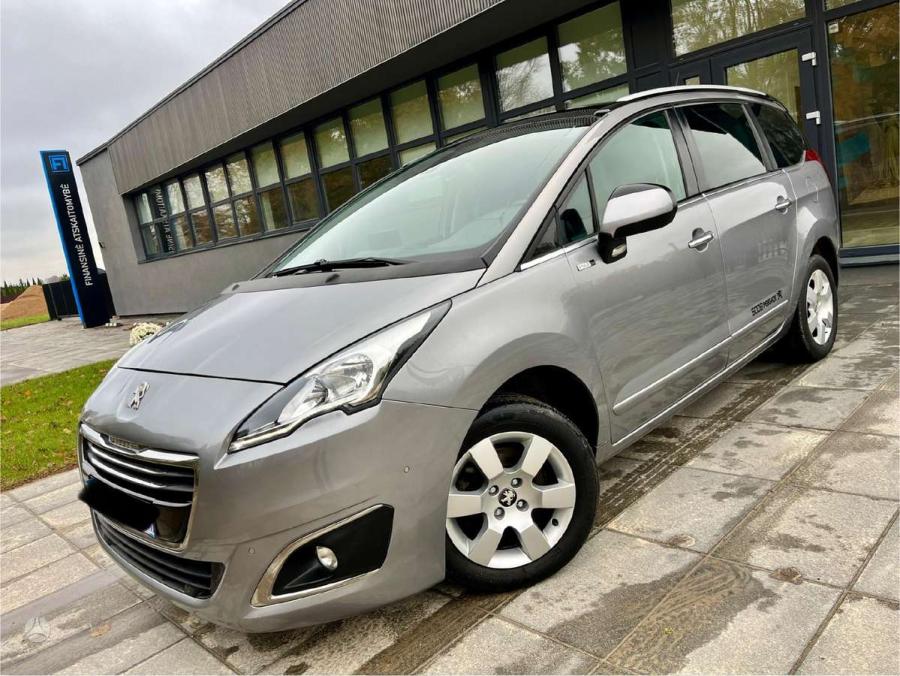 Peugeot 5008 2016 in Siauliai, with an engine capacity of 1.60 L and mileage of 185 thousand km for 6499 €, photo 1 on AUTOMOTO.COM.LV