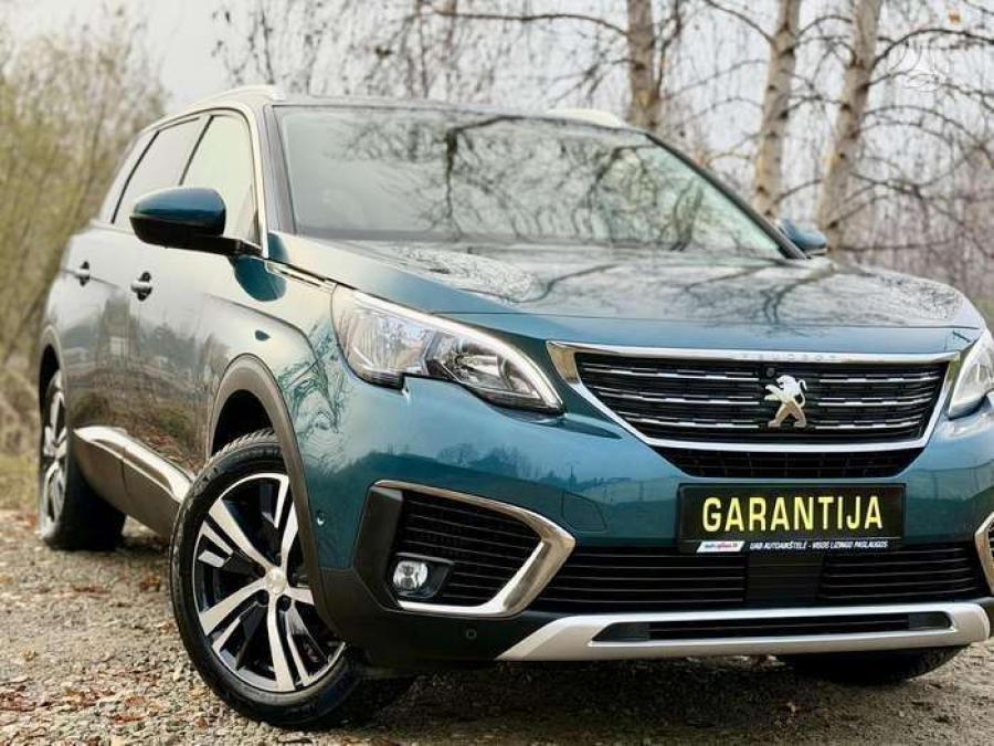 Peugeot 5008 2017 Šauļi, ar dzinēja tilpumu 1.20 L un nobraukumu 127 tūkst. km par 12750 €, foto 15 vietnē AUTOMOTO.COM.LV