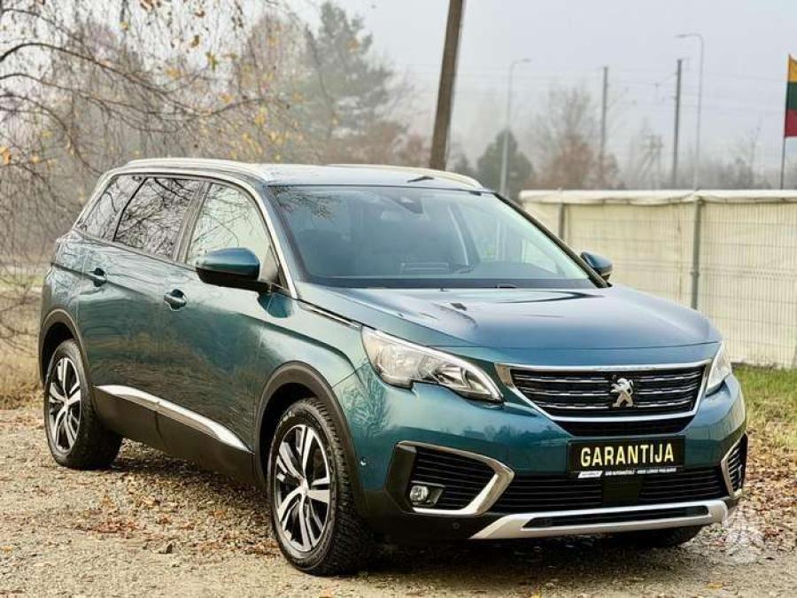 Peugeot 5008 2017 Šauļi, ar dzinēja tilpumu 1.20 L un nobraukumu 127 tūkst. km par 12750 €, foto 20 vietnē AUTOMOTO.COM.LV