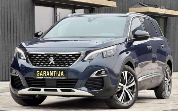 Peugeot 5008 2018 Šauļi, ar dzinēja tilpumu 1.60 L un nobraukumu 144 tūkst. km par 14950 €, foto 1 vietnē AUTOMOTO.COM.LV