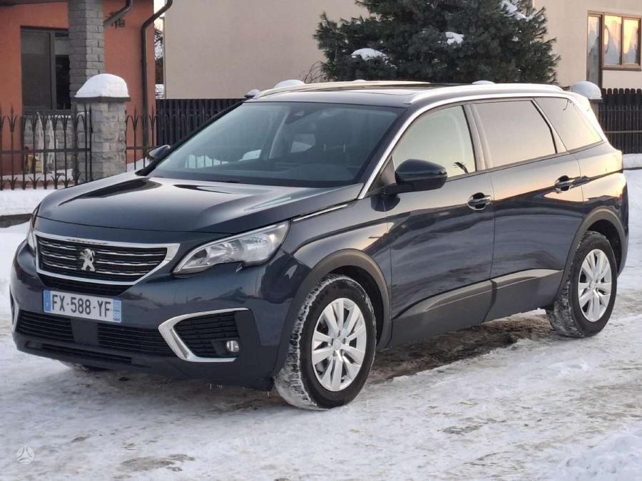 Peugeot 5008 2018 in Taurage, with an engine capacity of 1.50 L and mileage of 172 thousand km for 10300 €, photo 1 on AUTOMOTO.COM.LV