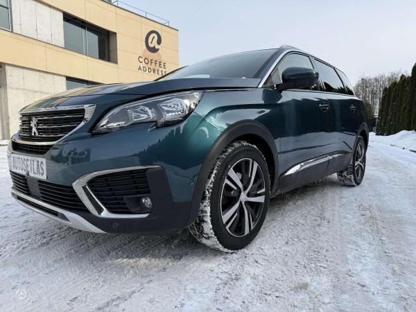 Peugeot 5008 2018 in Kaunas, with an engine capacity of 1.20 L and mileage of 174 thousand km for 9666 €, photo 1 on AUTOMOTO.COM.LV