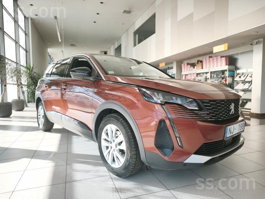 Oranžs Peugeot 5008 2022 Rīga, ar dzinēja tilpumu 1.50 L un nobraukumu 100 tūkst. km par 18100 €, foto 1 vietnē AUTOMOTO.COM.LV