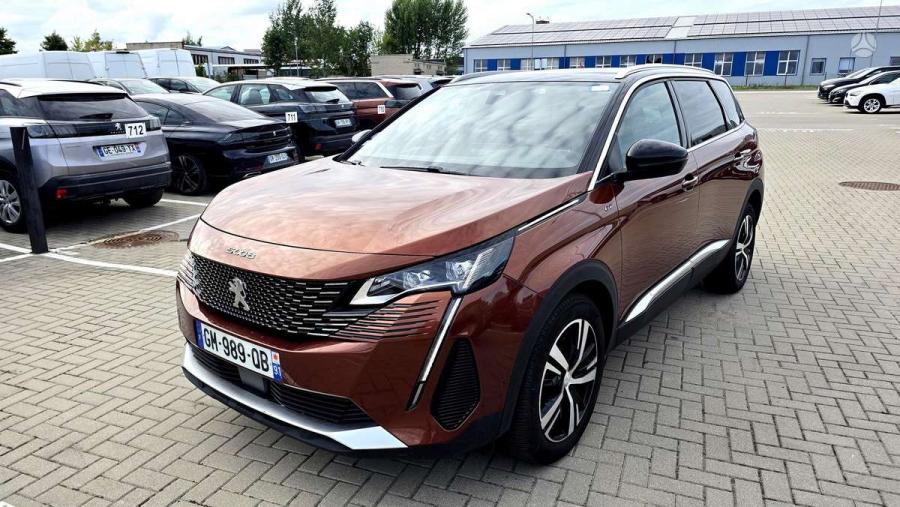 Oranžs Peugeot 5008 2023 Tauragė, ar dzinēja tilpumu 1.20 L un nobraukumu 168 tūkst. km par 16819 €, foto 1 vietnē AUTOMOTO.COM.LV