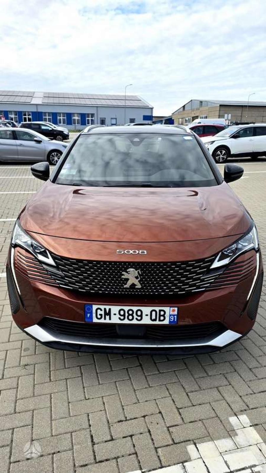 Oranžs Peugeot 5008 2023 Tauragė, ar dzinēja tilpumu 1.20 L un nobraukumu 168 tūkst. km par 16819 €, foto 3 vietnē AUTOMOTO.COM.LV