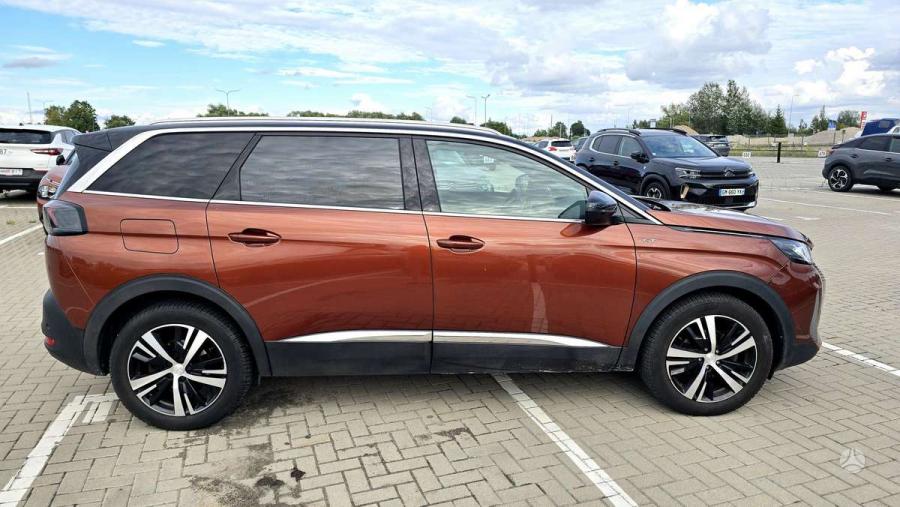 Oranžs Peugeot 5008 2023 Tauragė, ar dzinēja tilpumu 1.20 L un nobraukumu 168 tūkst. km par 16819 €, foto 6 vietnē AUTOMOTO.COM.LV