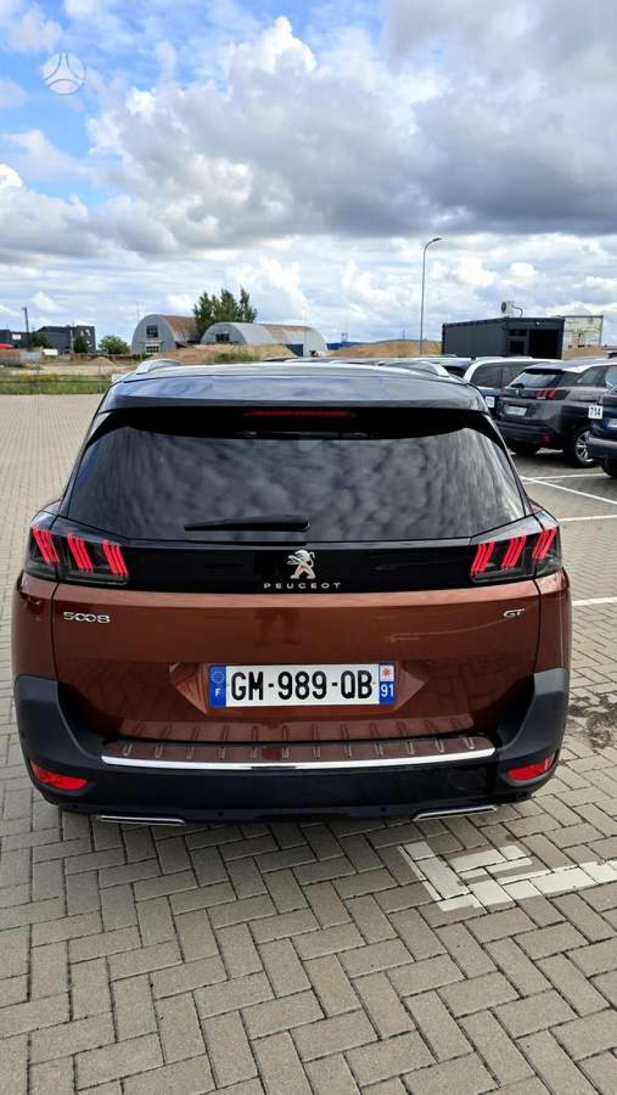 Oranžs Peugeot 5008 2023 Tauragė, ar dzinēja tilpumu 1.20 L un nobraukumu 168 tūkst. km par 16819 €, foto 8 vietnē AUTOMOTO.COM.LV