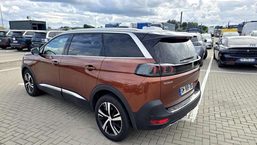 Oranžs Peugeot 5008 2023 Tauragė, ar dzinēja tilpumu 1.20 L un nobraukumu 168 tūkst. km par 16819 €, foto 9 vietnē AUTOMOTO.COM.LV