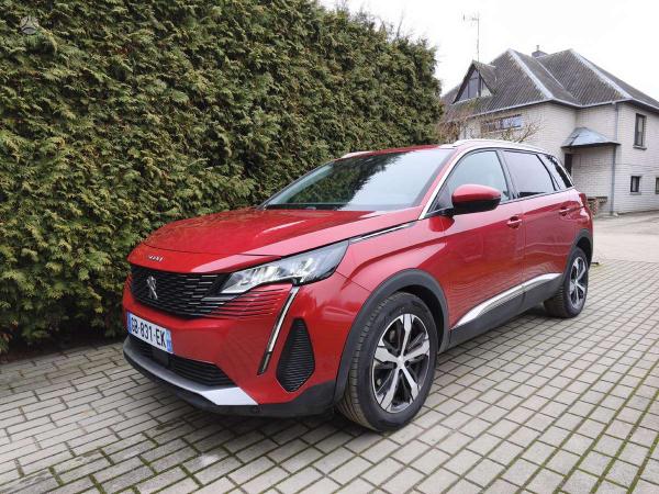 Sarkans Peugeot 5008 2021 Kalvarija, ar dzinēja tilpumu 1.20 L un nobraukumu 184 tūkst. km par 15609 €, foto 1 vietnē AUTOMOTO.COM.LV
