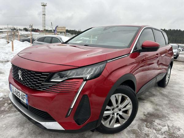 Sarkans Peugeot 5008 2021 Viļņa, ar dzinēja tilpumu 1.50 L un nobraukumu 182 tūkst. km par 13309 €, foto  vietnē AUTOMOTO.COM.LV