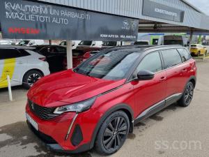 Красный Пежо 5008 2021 в Рига, объемом двигателя 1.50 л и пробегом 159 тыс. км за 20600 €, фото  на AUTOMOTO.COM.LV