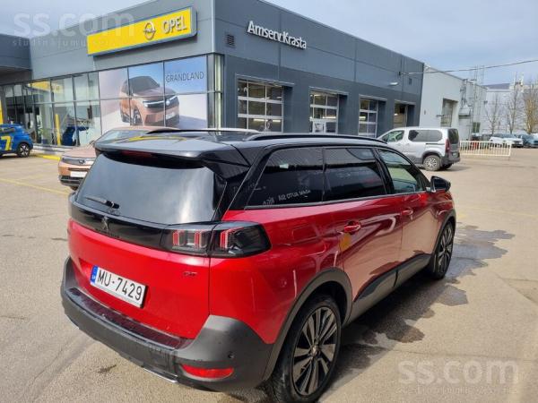 Красный Пежо 5008 2021 в Рига, объемом двигателя 1.50 л и пробегом 159 тыс. км за 20600 €, фото 2 на AUTOMOTO.COM.LV
