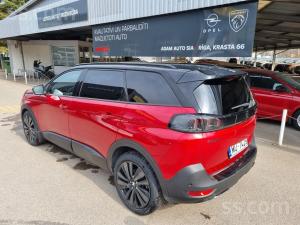Red Peugeot 5008 2021 in Riga, with an engine capacity of 1.50 L and mileage of 159 thousand km for 20600 €, photo 5 on AUTOMOTO.COM.LV