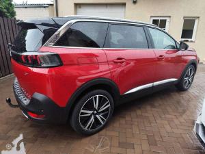 Sarkans Peugeot 5008 2022 Kalvarija, ar dzinēja tilpumu 1.20 L un nobraukumu 92 tūkst. km par 19784 €, foto 4 vietnē AUTOMOTO.COM.LV