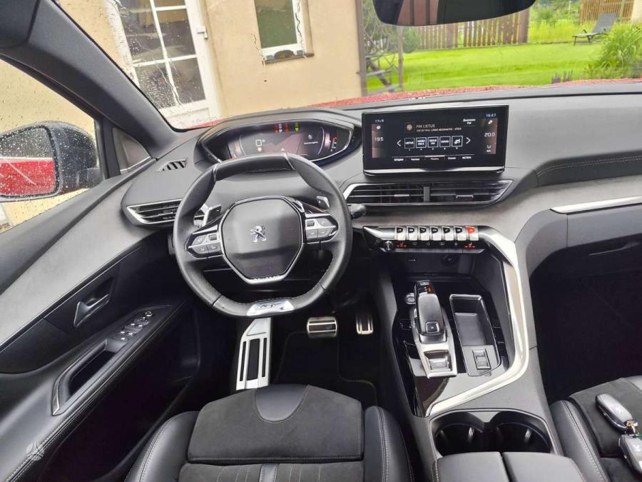 Sarkans Peugeot 5008 2022 Kalvarija, ar dzinēja tilpumu 1.20 L un nobraukumu 92 tūkst. km par 19784 €, foto 7 vietnē AUTOMOTO.COM.LV
