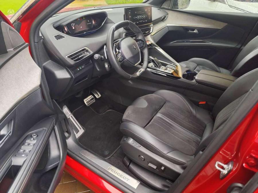 Sarkans Peugeot 5008 2022 Kalvarija, ar dzinēja tilpumu 1.20 L un nobraukumu 92 tūkst. km par 19784 €, foto 8 vietnē AUTOMOTO.COM.LV