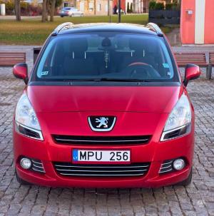 Sarkans Peugeot 5008 2010 Kėdainiai, ar dzinēja tilpumu 1.56 L un nobraukumu 264 tūkst. km par 3500 €, foto 3 vietnē AUTOMOTO.COM.LV