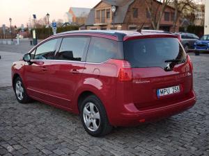 Sarkans Peugeot 5008 2010 Kėdainiai, ar dzinēja tilpumu 1.56 L un nobraukumu 264 tūkst. km par 3500 €, foto 6 vietnē AUTOMOTO.COM.LV