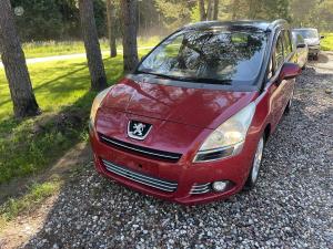 Sarkans Peugeot 5008 2010 Šilalė, ar dzinēja tilpumu 2.00 L un nobraukumu 230 tūkst. km par 2850 €, foto  vietnē AUTOMOTO.COM.LV