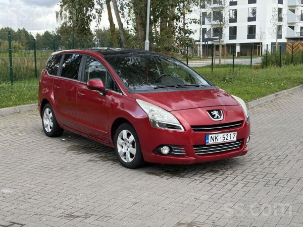 Красный Пежо 5008 2010 в Рига, объемом двигателя 1.60 л и пробегом 280 тыс. км за 2800 €, фото 1 на AUTOMOTO.COM.LV