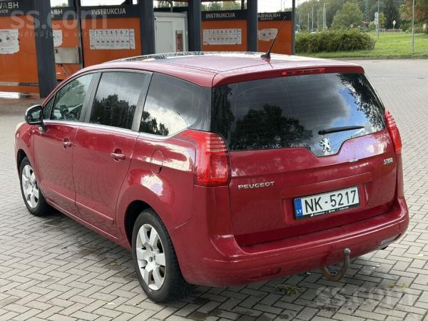 Красный Пежо 5008 2010 в Рига, объемом двигателя 1.60 л и пробегом 280 тыс. км за 2800 €, фото 4 на AUTOMOTO.COM.LV