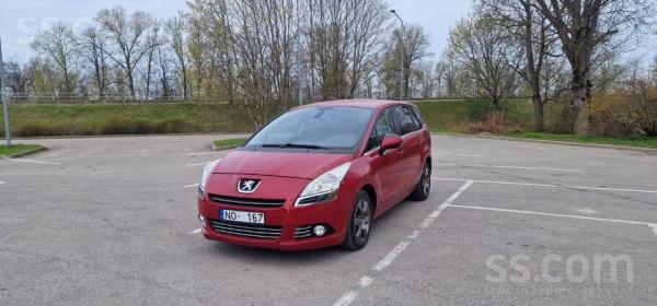 Sarkans Peugeot 5008 2011 Jēkabpils, ar dzinēja tilpumu 1.60 L un nobraukumu 230 tūkst. km par 3400 €, foto 1 vietnē AUTOMOTO.COM.LV