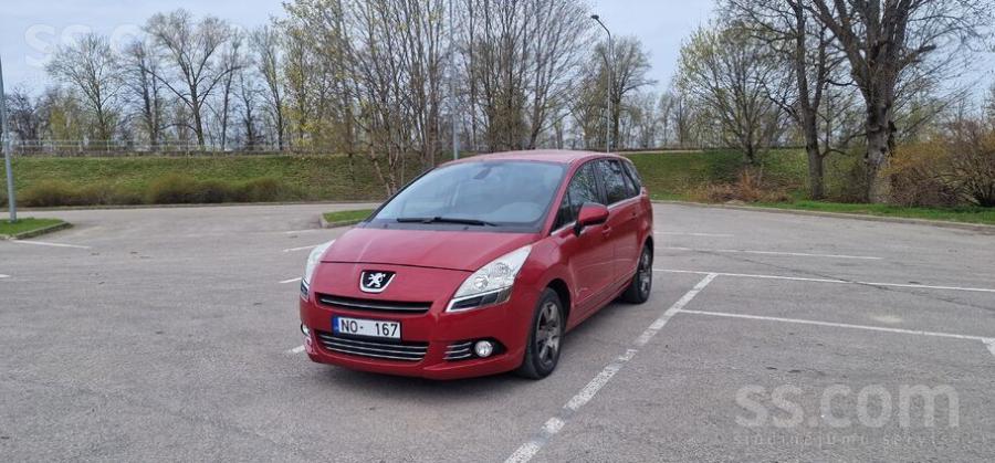 Sarkans Peugeot 5008 2011 Jēkabpils, ar dzinēja tilpumu 1.60 L un nobraukumu 230 tūkst. km par 3400 €, foto 1 vietnē AUTOMOTO.COM.LV