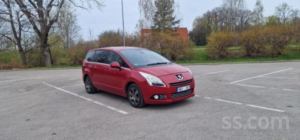 Sarkans Peugeot 5008 2011 Jēkabpils, ar dzinēja tilpumu 1.60 L un nobraukumu 230 tūkst. km par 3400 €, foto 5 vietnē AUTOMOTO.COM.LV