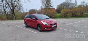 Sarkans Peugeot 5008 2011 Jēkabpils, ar dzinēja tilpumu 1.60 L un nobraukumu 230 tūkst. km par 3400 €, foto 6 vietnē AUTOMOTO.COM.LV