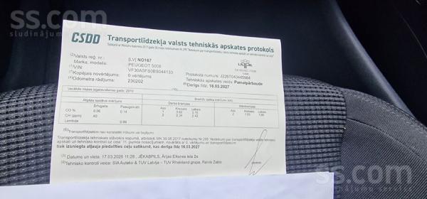 Sarkans Peugeot 5008 2011 Jēkabpils, ar dzinēja tilpumu 1.60 L un nobraukumu 230 tūkst. km par 3400 €, foto 9 vietnē AUTOMOTO.COM.LV