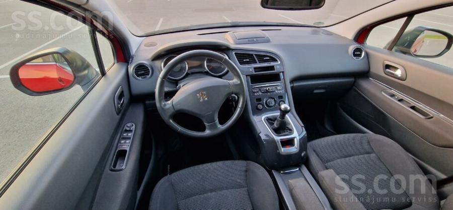 Sarkans Peugeot 5008 2011 Jēkabpils, ar dzinēja tilpumu 1.60 L un nobraukumu 230 tūkst. km par 3900 €, foto 9 vietnē AUTOMOTO.COM.LV