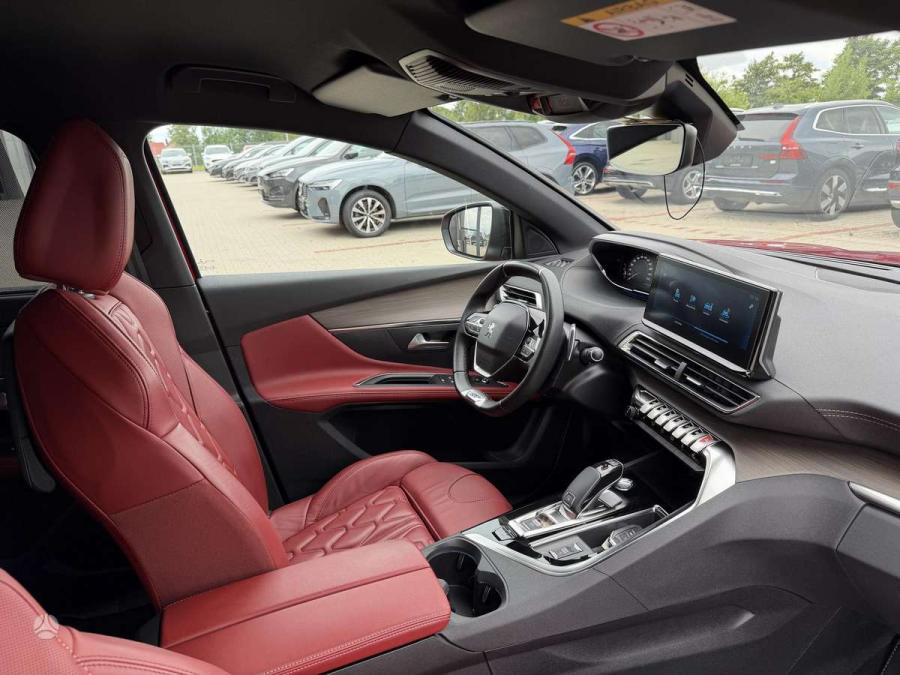 Red Peugeot 5008 2021 in Siauliai, with an engine capacity of 2.00 L and mileage of 176 thousand km for 21768 €, photo 18 on AUTOMOTO.COM.LV