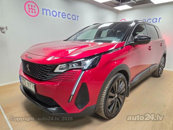 Sarkans Peugeot 5008 2021 Tallina, ar dzinēja tilpumu 1.50 L un nobraukumu 144 tūkst. km par 20900 €, foto 3 vietnē AUTOMOTO.COM.LV