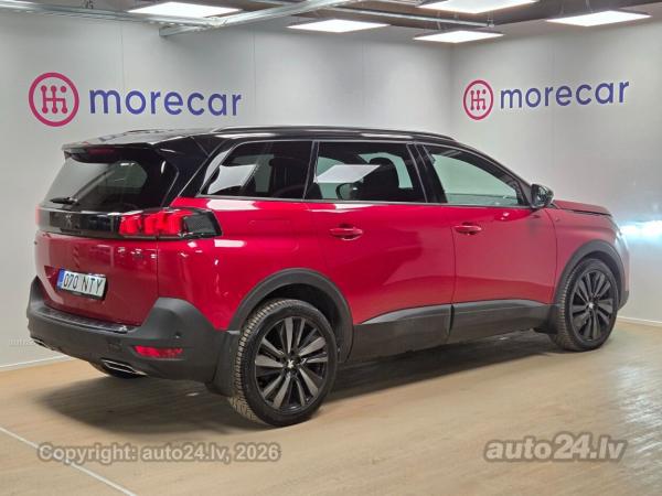 Sarkans Peugeot 5008 2021 Tallina, ar dzinēja tilpumu 1.50 L un nobraukumu 144 tūkst. km par 20900 €, foto 4 vietnē AUTOMOTO.COM.LV
