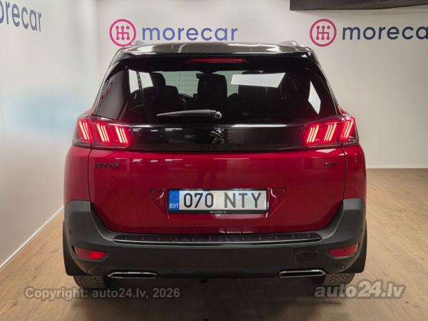 Sarkans Peugeot 5008 2021 Tallina, ar dzinēja tilpumu 1.50 L un nobraukumu 144 tūkst. km par 20900 €, foto 5 vietnē AUTOMOTO.COM.LV