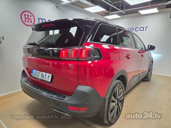 Sarkans Peugeot 5008 2021 Tallina, ar dzinēja tilpumu 1.50 L un nobraukumu 144 tūkst. km par 20900 €, foto 6 vietnē AUTOMOTO.COM.LV