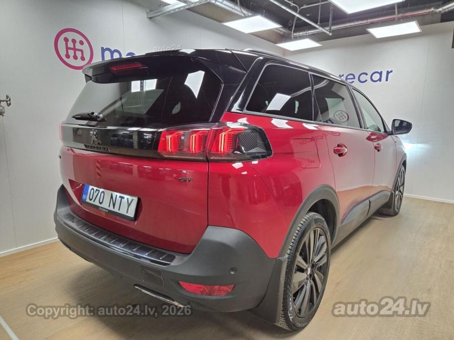 Sarkans Peugeot 5008 2021 Tallina, ar dzinēja tilpumu 1.50 L un nobraukumu 144 tūkst. km par 20900 €, foto 6 vietnē AUTOMOTO.COM.LV