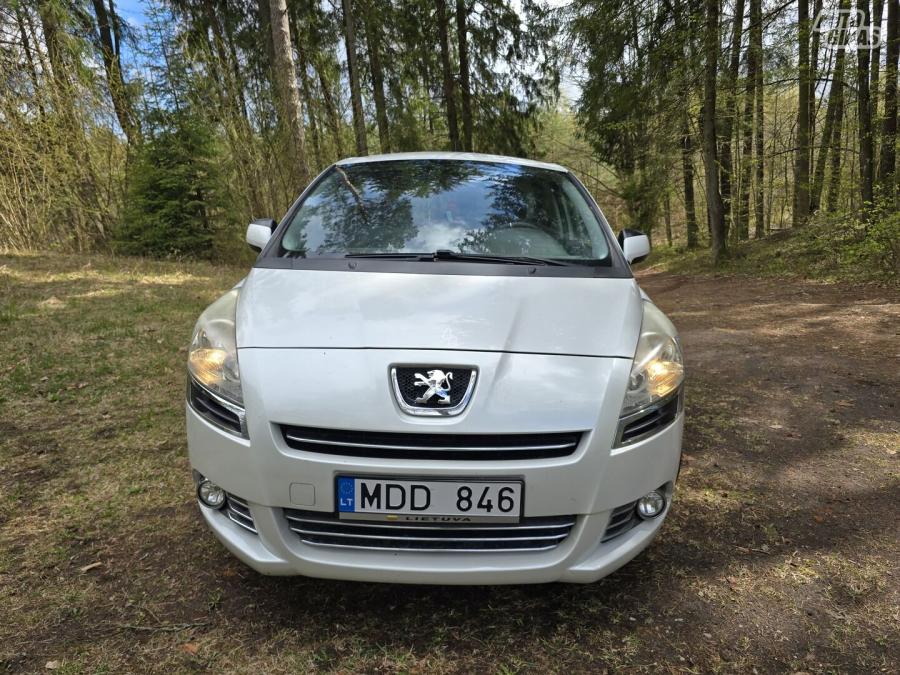 Peugeot 5008 2010 in Alytus, with an engine capacity of 1.60 L and mileage of 212 thousand km for 2800 €, photo 5 on AUTOMOTO.COM.LV