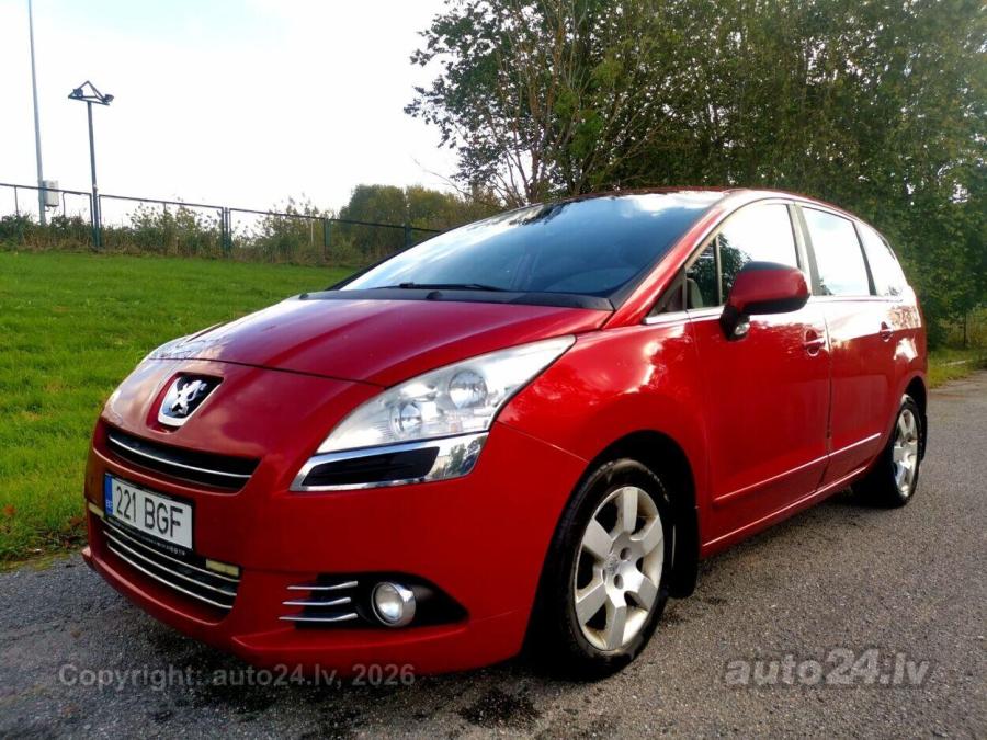Peugeot 5008 2012 Tallina, ar dzinēja tilpumu 2.00 L un nobraukumu 380 tūkst. km par 1990 €, foto 1 vietnē AUTOMOTO.COM.LV