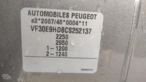 Пежо 5008 2013 в Таураге, объемом двигателя 1.60 л и пробегом 276 тыс. км за 3999 €, фото 14 на AUTOMOTO.COM.LV