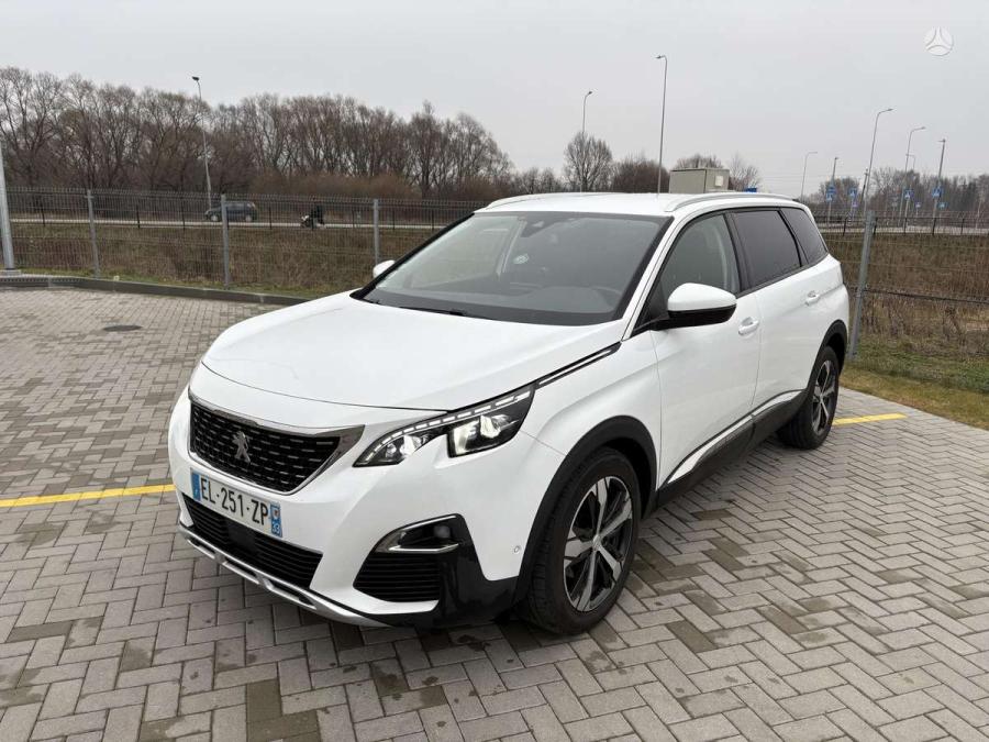 Balts Peugeot 5008 2017 Tauragė, ar dzinēja tilpumu 1.56 L un nobraukumu 260 tūkst. km par 11300 €, foto 1 vietnē AUTOMOTO.COM.LV