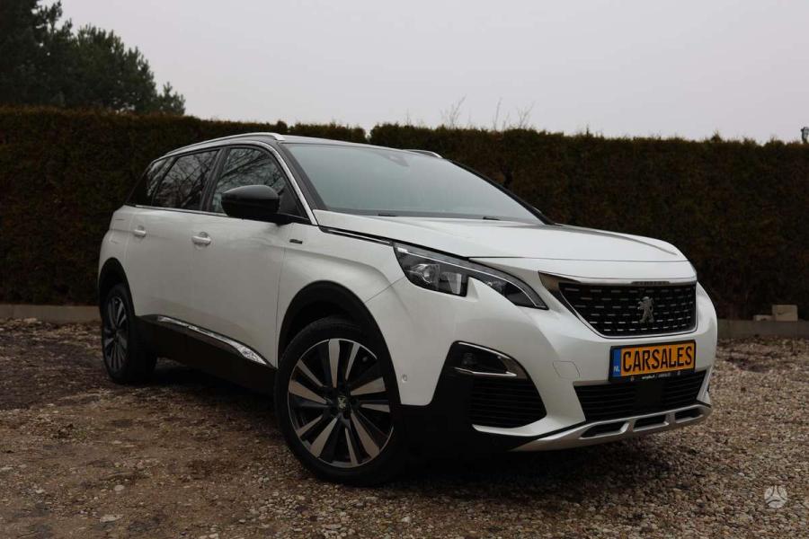 Balts Peugeot 5008 2017 Alīta, ar dzinēja tilpumu 1.20 L un nobraukumu 197 tūkst. km par 10600 €, foto 2 vietnē AUTOMOTO.COM.LV