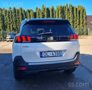 White Peugeot 5008 2017 in Jelgava, with an engine capacity of 1.60 L and mileage of 0 thousand km for 14990 €, photo 10 on AUTOMOTO.COM.LV