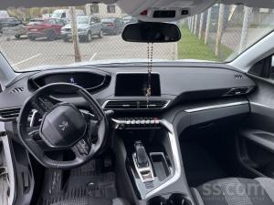 White Peugeot 5008 2017 in Riga, with an engine capacity of 1.60 L and mileage of 210 thousand km for 10500 €, photo 6 on AUTOMOTO.COM.LV