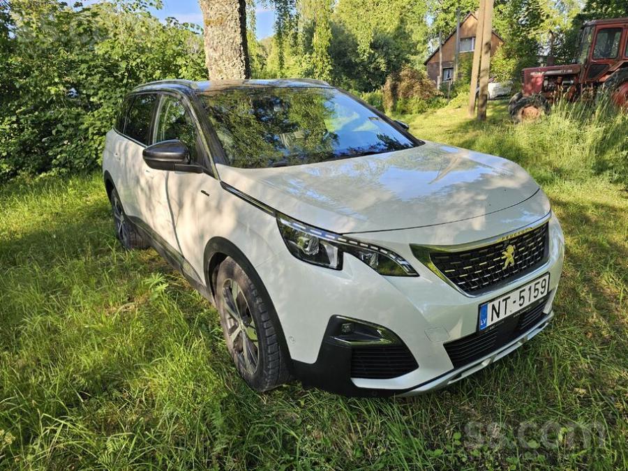 Balts Peugeot 5008 2017 Limbaži, ar dzinēja tilpumu 2.00 L un nobraukumu 189 tūkst. km par 14000 €, foto 1 vietnē AUTOMOTO.COM.LV